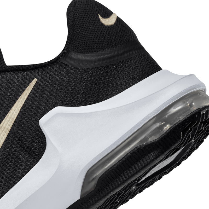 Nike Air Max Impact 4, Negro/Antracita/Blanco/Estrella de oro metálico ...